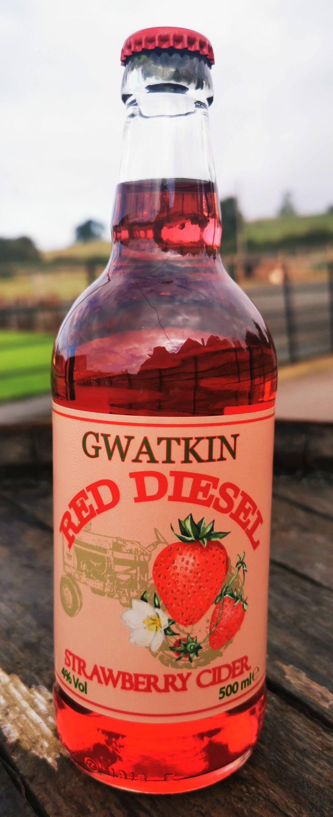 Red Diesel Strawberry Cider – Gwatkin Cider | Award Winning Traditional ...
