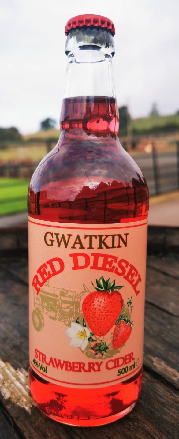 Red Diesel Strawberry Cider – Gwatkin Cider | Award Winning Traditional ...